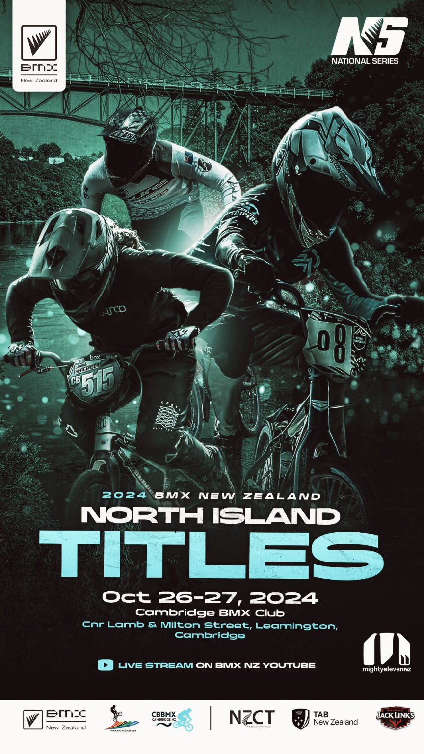 2024 BMXNZ North Island Titles & M11 Test Team Racing – CB | BMX Events